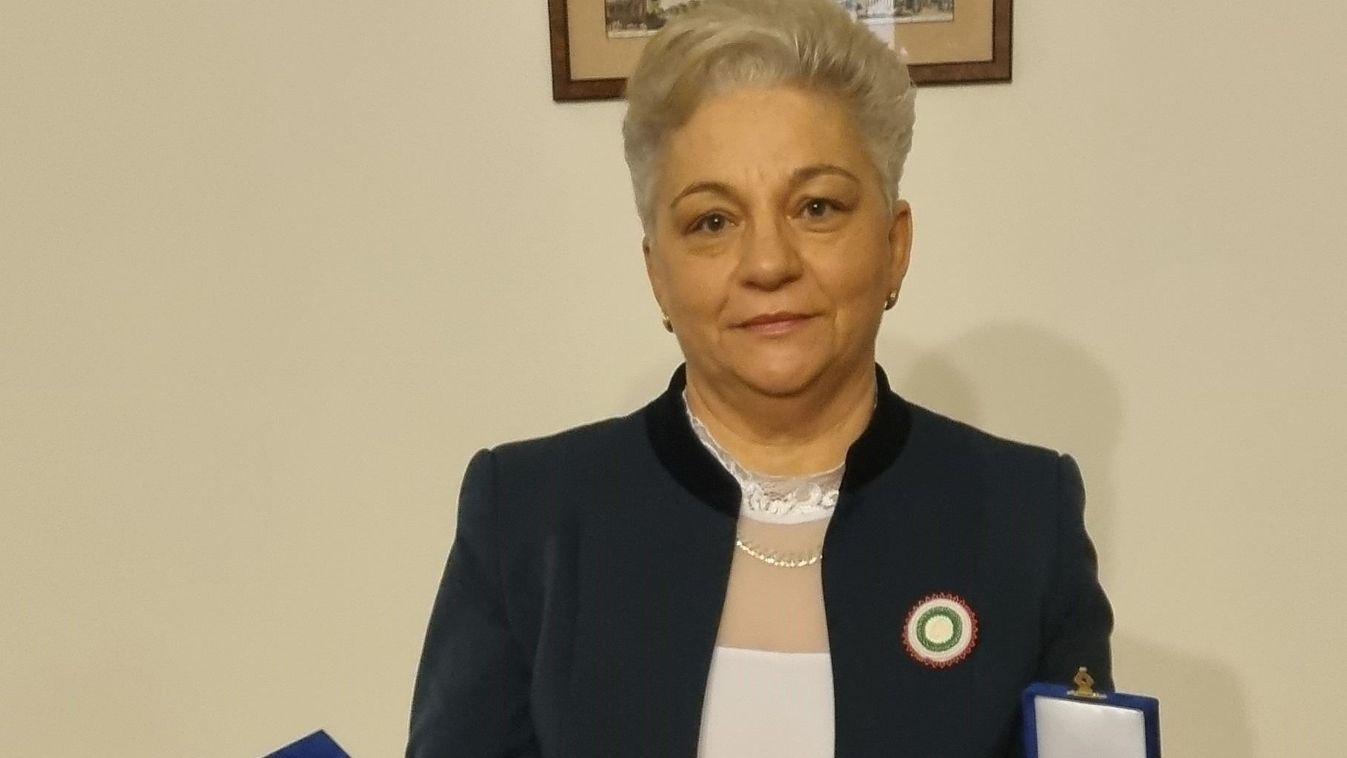 A porvai polgármester a Köz Szolgálatáért Érdemjel arany fokozatát ...