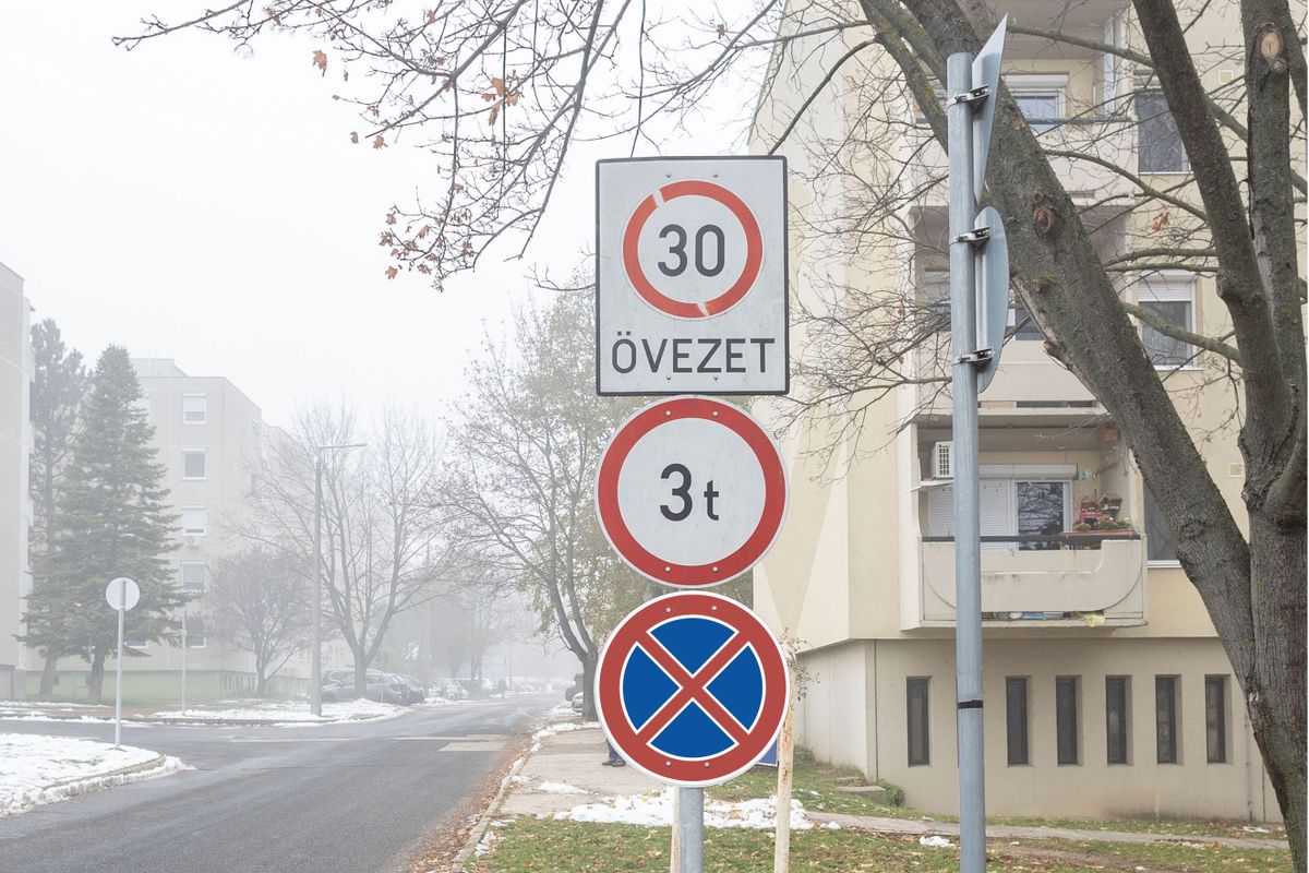 Parkolás: tiltó táblákat tettek ki Veszprémben