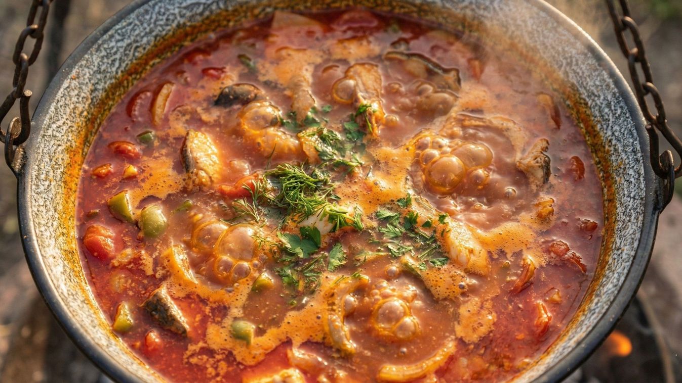 Balatoni halászlé recept: a halászok bográcsaiban született