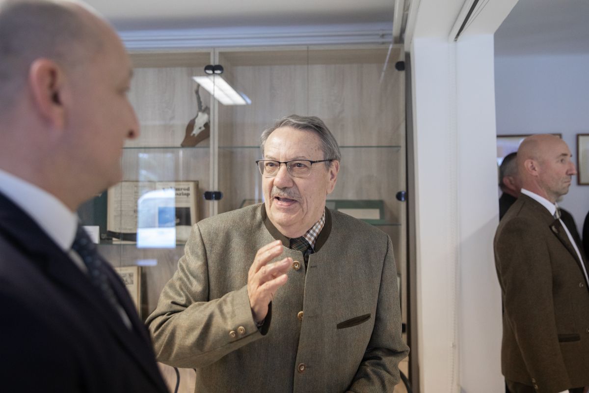 Veszprém Vármegyei Vadászkamara adományátadó fogadása