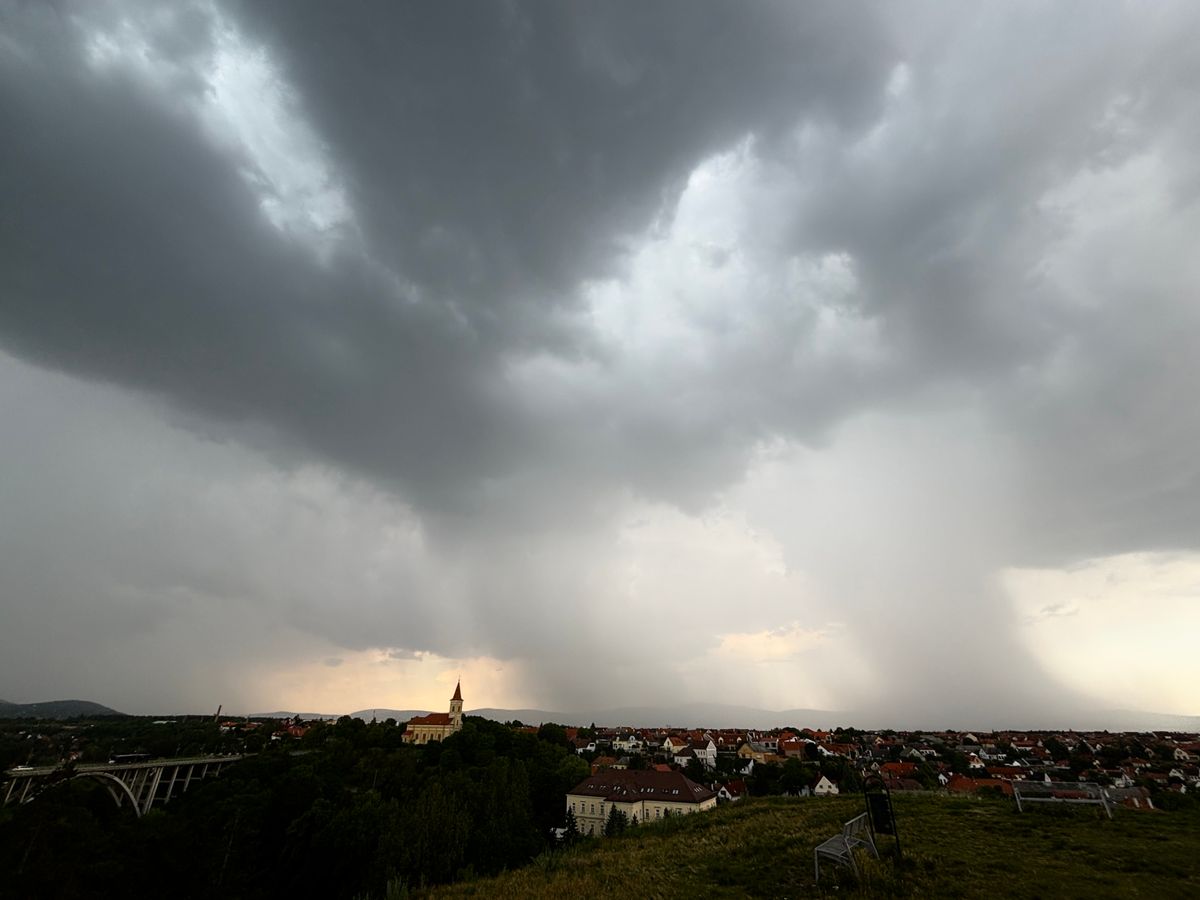 Mai időjárás zivataros és szeles lesz